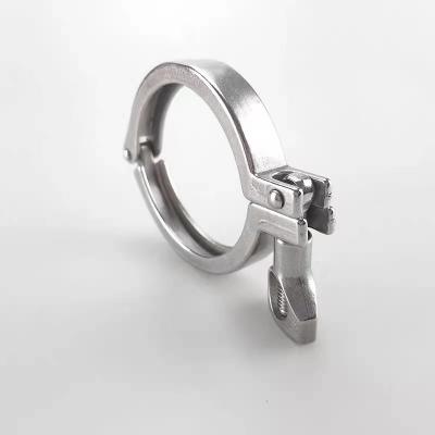 Cina CLAMP Connection Sanitary Stainless SS304 SS316L Tri Clamp Single Pin per il supporto OEM in vendita