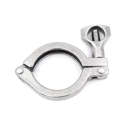 Cina CLAMP Connection Sanitary Stainless SS304 SS316L Tri Clamp Single Pin per il supporto OEM in vendita