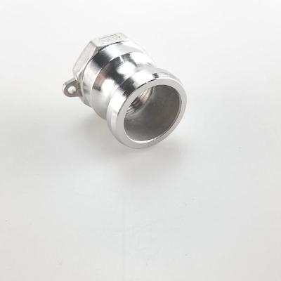 Cina Connessioni di condotte semplificate con accoppiamenti rapidi Camlock in acciaio inossidabile di tipo A in vendita