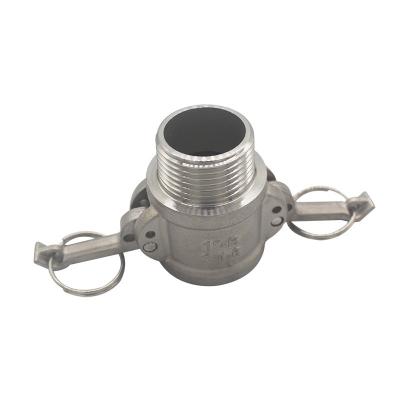 Cina Acciaio inossidabile supportato ODM 304 316 Camlock Quick Coupling Tipo B BSPT NPT Threaded in vendita