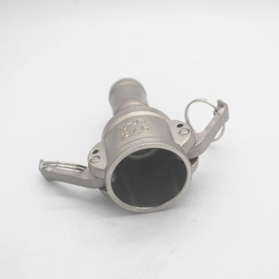 Cina Acciaio inossidabile resistente 304 316 Accoppiamenti rapidi camlock tipo C per il collegamento di condotte in vendita
