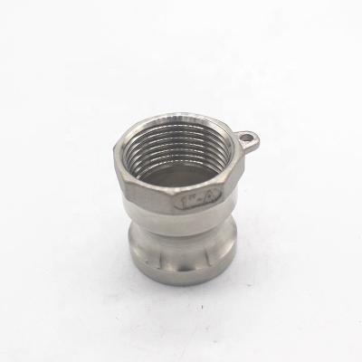 Cina SS 304 316 Collegatori veloci Camlock per olio idrico a gas NPT BSP 1/4