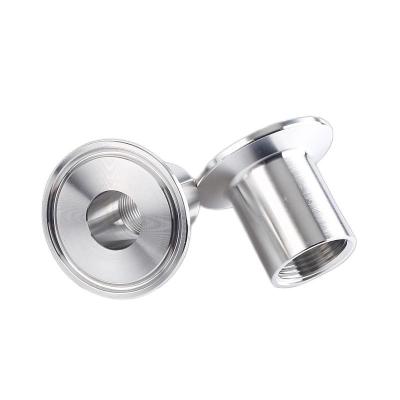 Cina Tri Clamp Npt Bsp Fittings Pipe Male Thread Adapter/Coupling con Codice SS304 in vendita