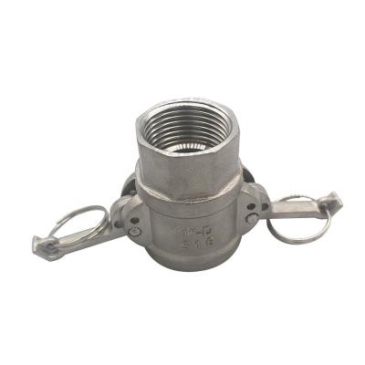 Cina Connettori veloci di tipo Camlock per idrocarburi NPT BSP 1/4