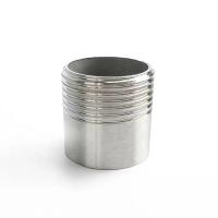 China Cylindrical Head Code Male Barrel Nipple for 4 Inch Threaded Connection and Thread for sale