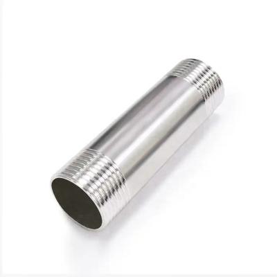 Cina Argento WZ SS316 Maschio barile Nipple NPT BSPP BSPT G Threaded 2