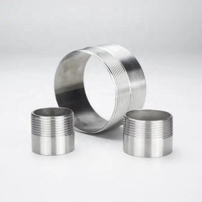 Cina Codice della testa cilindrica SS316 condotto capezzolo 50mm-200mm per NPT BSPP BSPT G filettato 1/8 in vendita