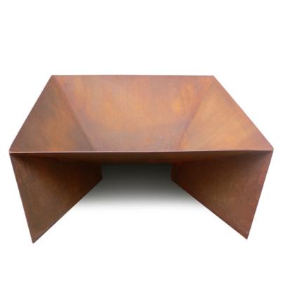 Cina Pozzo piegante del fuoco del nuovo di progettazione di Corten modello d'acciaio del metallo in vendita