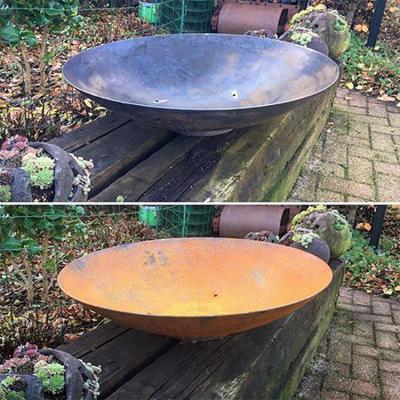 Cina Pozzo bruciante d'acciaio del fuoco di legno di metallo del patio per il giardino in vendita