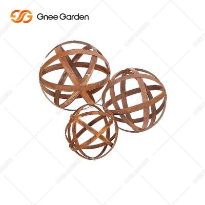 Cina La decorazione del metallo del paesaggio del giardino orna la decorazione d'acciaio di Corten per Homeyard in vendita