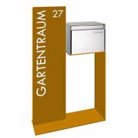 China SGS Certified Vertical Mail Boxes Free Standing Post Box Custom Made for sale
