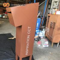 China SGS Certified Vertical Mail Boxes Free Standing Post Box Custom Made for sale