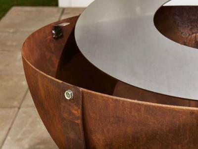 Cina approvazione del CE delle griglie di 1200mm Dia Charcoal Buring Outdoor Cooking in vendita