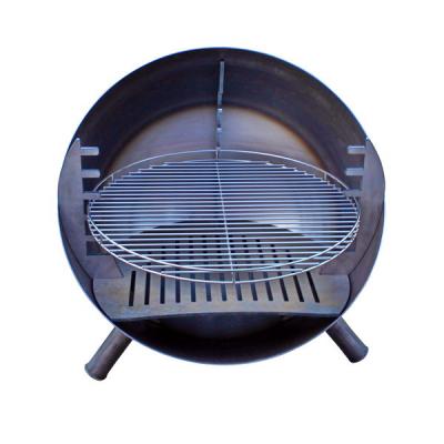 Cina Barbecue d'acciaio di cottura all'aperto di Corten del barbecue del carbone delle griglie del metallo bruciante di Corten di legno in vendita