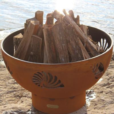 Cina Acciaio pre arrugginito a 36 pollici Firepits di Corten all'aperto con la patina dell'ossido in vendita