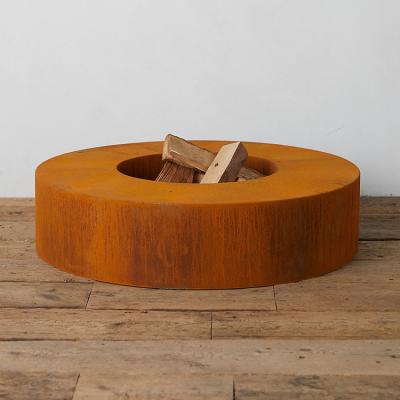 Cina Spessore distintivo Heater Corten Steel Fire Pit di Rusty Metal 2mm dell'acciaio di Corten per fuoco all'aperto Pit Bowl in vendita