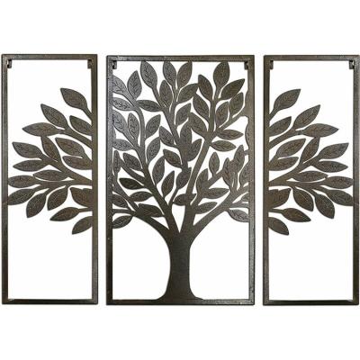 Cina Pollici di arte 32*24*5 della parete del metallo di Art Decor Tree Of Life della parete del metallo dello schermo di taglio del laser in vendita