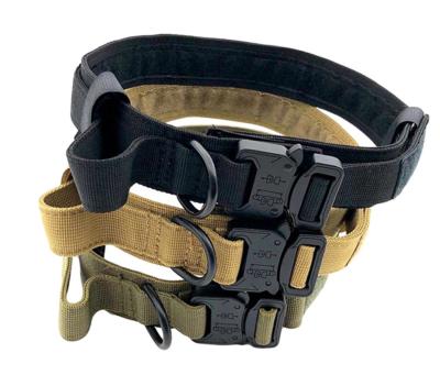 China K9 Khaki No Pull Tactical Dog Harness 1000D Nylon Vest for sale