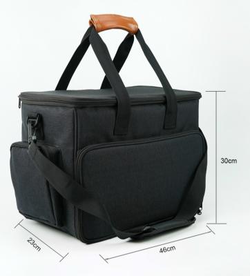 China Waterproof 30cm Travel Dog Food Bag Cationic Polyester for sale