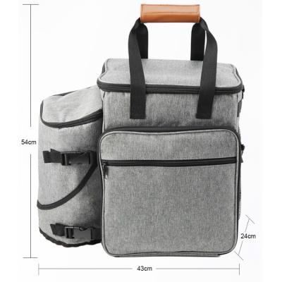 Cina Borsa d'imballaggio dell'alimento per animali domestici del trasportatore 24cm del cibo per cani di viaggio di Oxford 54cm in vendita