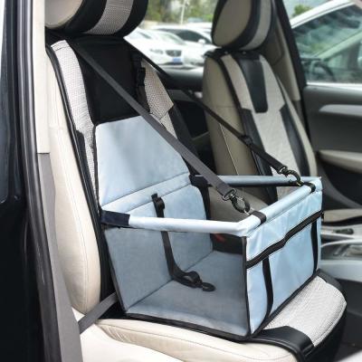 China 1.05kg 4cm Raised Dog Car Seat PVC Front Seat Dog Carrier for sale