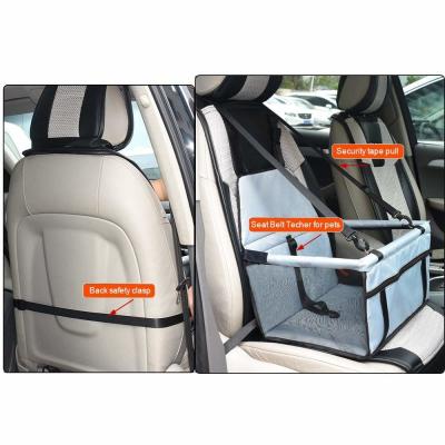 China 1.05kg 4cm Raised Dog Car Seat PVC Front Seat Dog Carrier for sale