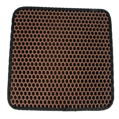 Cina cuscinetto di Mat EVA Double Layer Cat Litter della lettiera del buco nero di 75cm in vendita