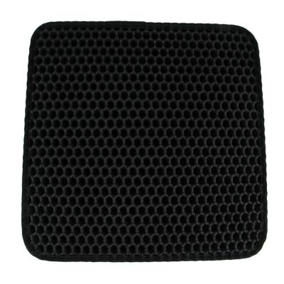 Cina cuscinetto di Mat EVA Double Layer Cat Litter della lettiera del buco nero di 75cm in vendita