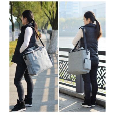 Cina poliestere cationico dello zaino della borsa di trasportatore del cibo per cani 17L di 36.5cm in vendita