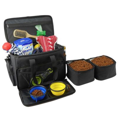 Cina borsa impermeabile di viaggio dell'ingranaggio del cane del corredo di viaggio del cibo per cani 15L 30cm in vendita