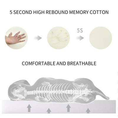 China waterproof pet dog car cargo cover with soft memory foam 100% scratch and non-slip dog trunk seat cover for SUV for sale