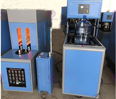 China 1 Cavity 3-5 1.0Mpa Gallon Bottle Blowing Machine With Auxiliary Machine for sale