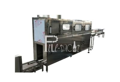 중국 자동 양동이 적재 장치와 120bph 3 / 5 갤런 / 20l 물 병 주입 기계 판매용