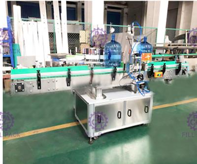 China Photoelectricity Detection 20L Bottle Labeller for sale