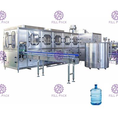 China Non Spill Smart Cap 1000BPH 5 Gallon Filling Machine for sale