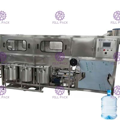 China 300bph 5 Gallon Drum PLC Barrel Water Filling Machine Automatic for sale