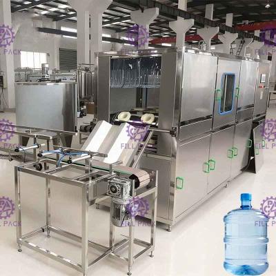 China 300BPH 18.9l 5 Gallon Water Filling Machine PLC Control With Touch Screen for sale