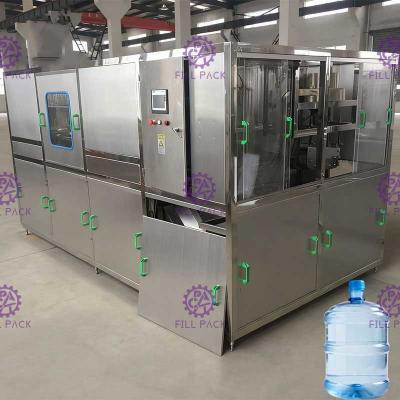 China Double Bottle Holders Line 300BPH 3 Gallon Filling Machine for sale