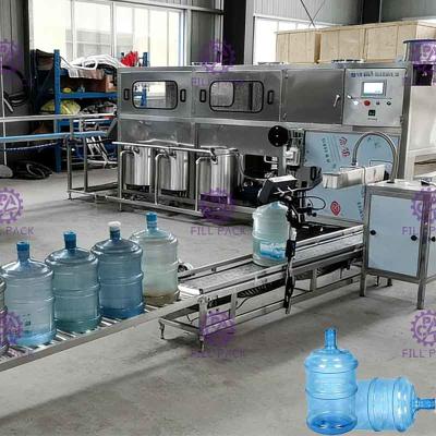 China Belt Conveyor Output 300 BPH Barrel Filling Machine for sale