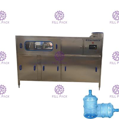 China 120bph PLC Sus304 5 Gallon Water Bottling Equipment for sale
