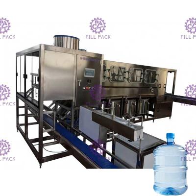 China 450BPH 20 Liter Jar Filling Machine With Auto Loading Device for sale