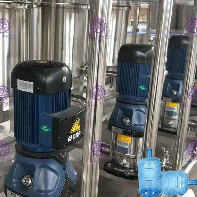 China Touch Screen 3 Road 450BPH Jar Water Filling Machine for sale