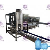 China SUS 304 5 Gallon Water Bottling Machine 450BPH Capacity with 3600×2000×1800mm Dimensions for sale
