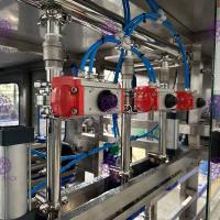 China SUS 304 5 Gallon Water Bottling Machine 450BPH Capacity with 3600×2000×1800mm Dimensions for sale