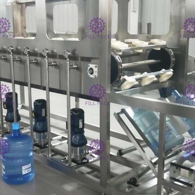 China 4600*2000*1800mm L Type 5 Gallon Bottle Filling Machine for sale