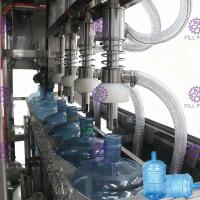 China 600BPH 20 Liter Gallon Bottling Line with 22KW Monoblock Filler and Steam Shrink Machine for sale