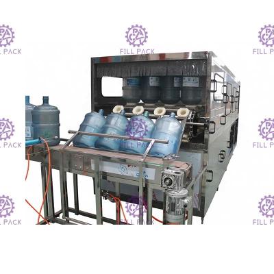 China SS 304 20 Liter Jar Filling Machine With Labeling Machine for sale