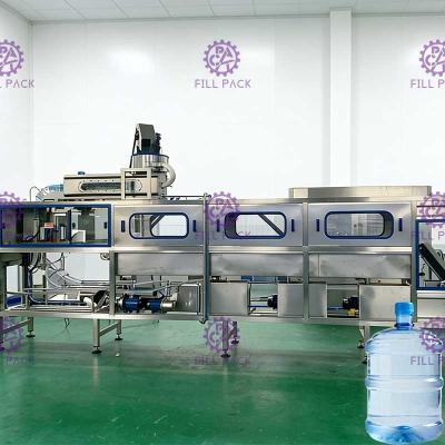 China Auto Jar Loading SUS304 Drinking Water Filling Machine for sale