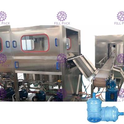 China 3400*1000*1750 SUS304 18.9L 300 BPH Gallon Water Plant for sale