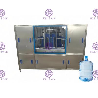 China Rotary 1800*1550*1750mm 900BPH 5 Gallon Bottle Washer for sale